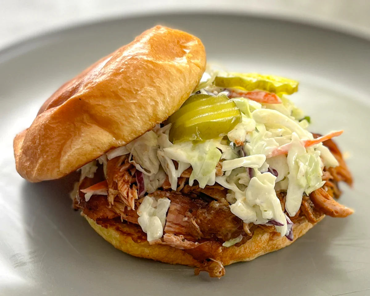 Pulled Buffalo Chicken Sandwich — The Smoker Broker